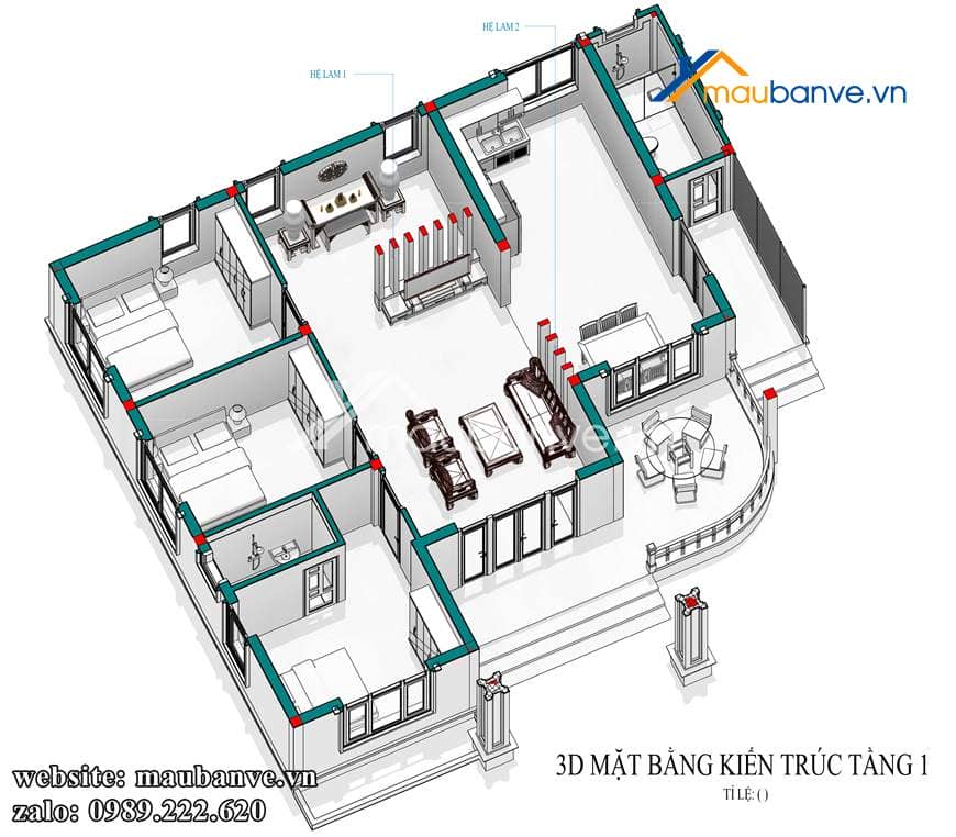 Top 10 Mẫu Thiết Kế Bản Vẽ Nhà Cấp 4 đẹp đơn Giản Chi Tiết